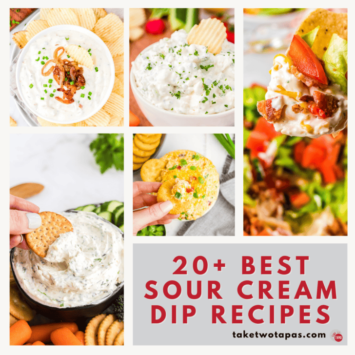 20+ Best Sour Cream Dips - Take Two Tapas