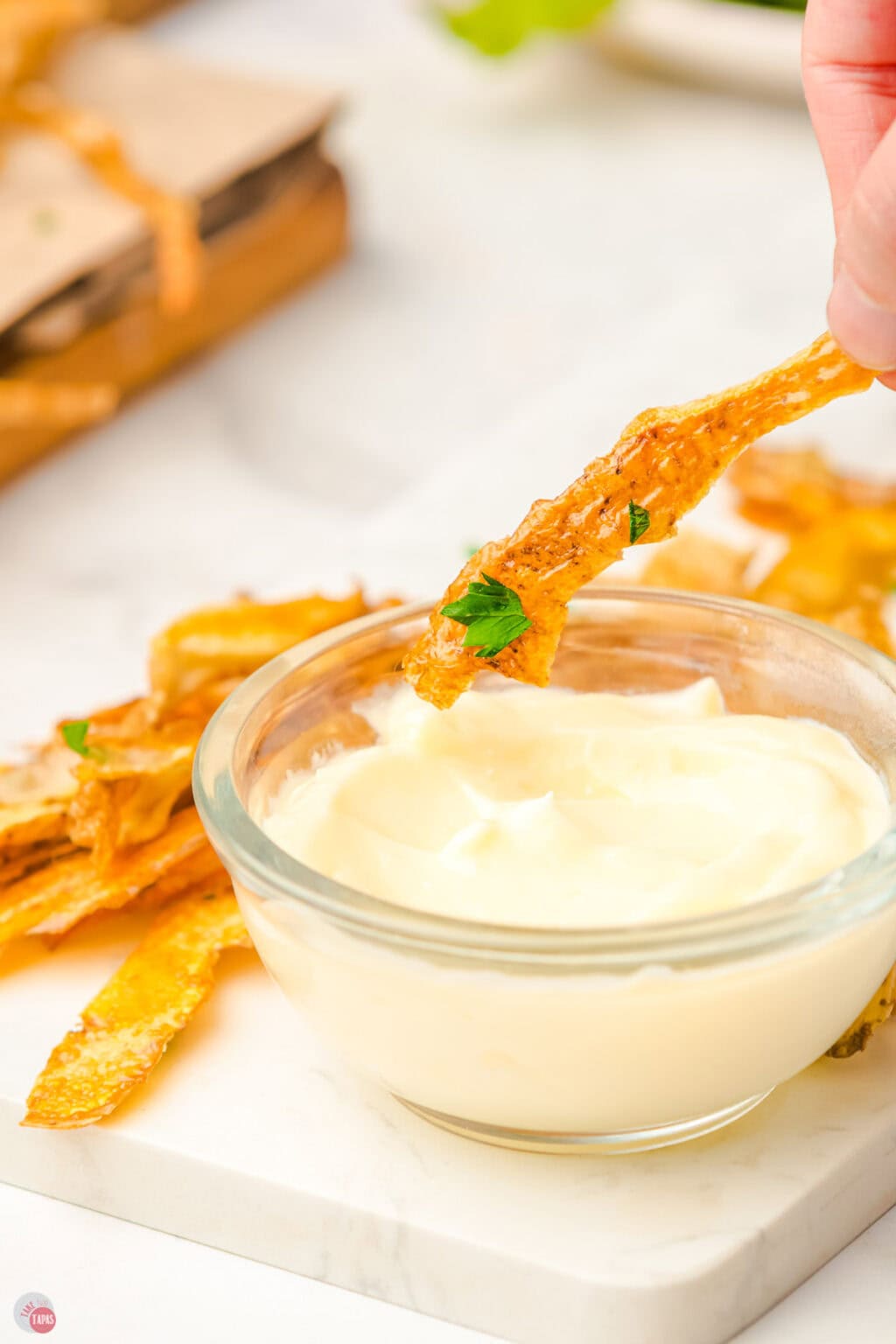 Easy Potato Skin Chips - Take Two Tapas