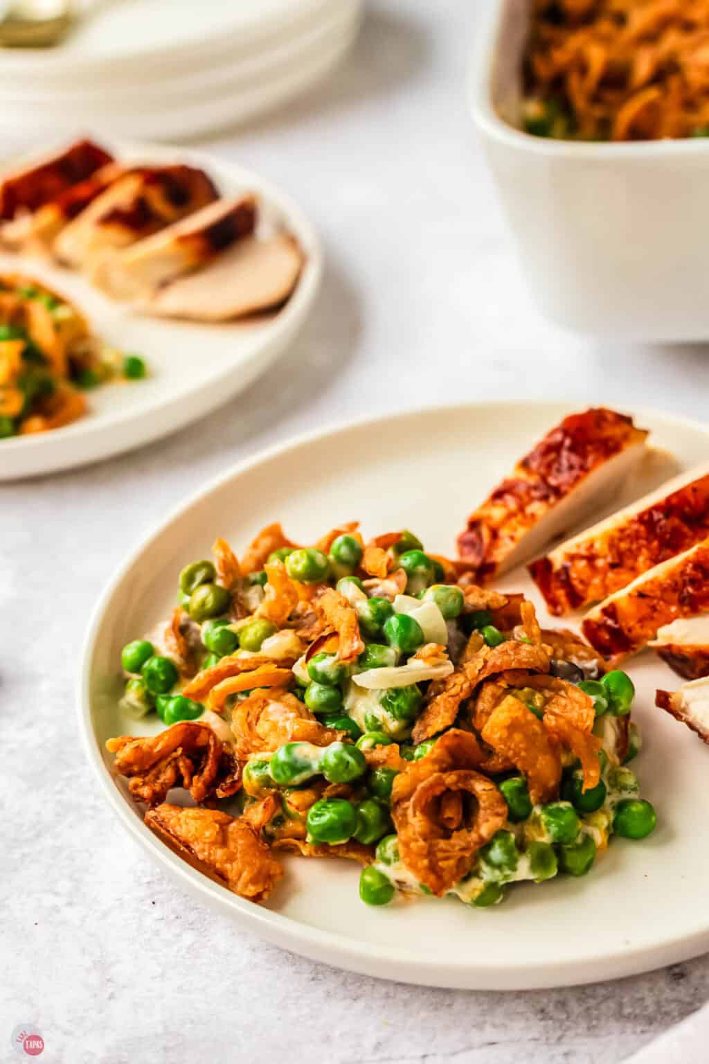 Easy Green Pea Casserole - Take Two Tapas