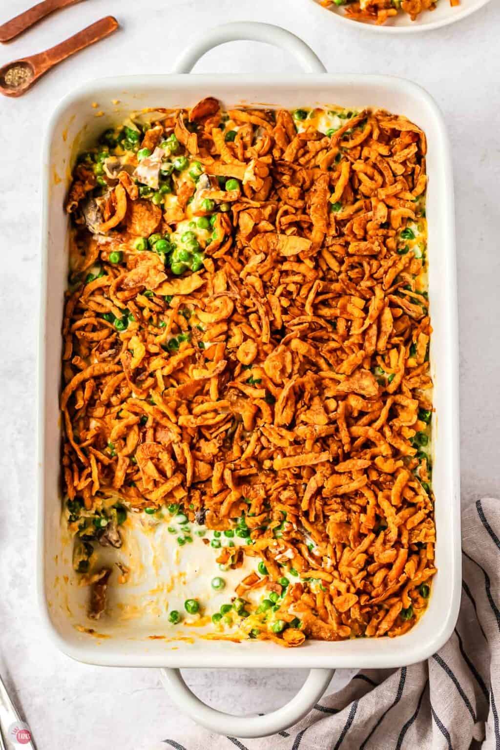 Easy Green Pea Casserole - Take Two Tapas