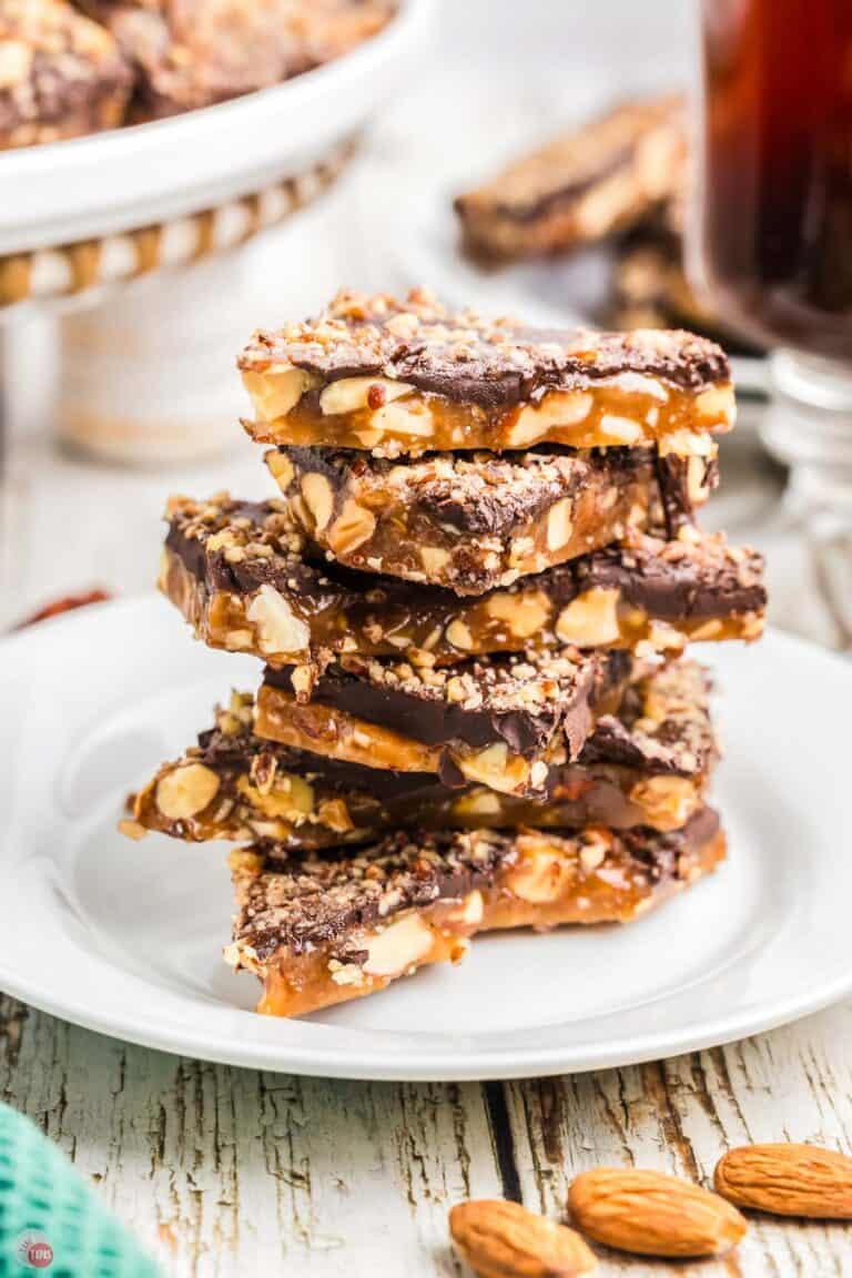 Homemade Almond Roca Candy - Take Two Tapas