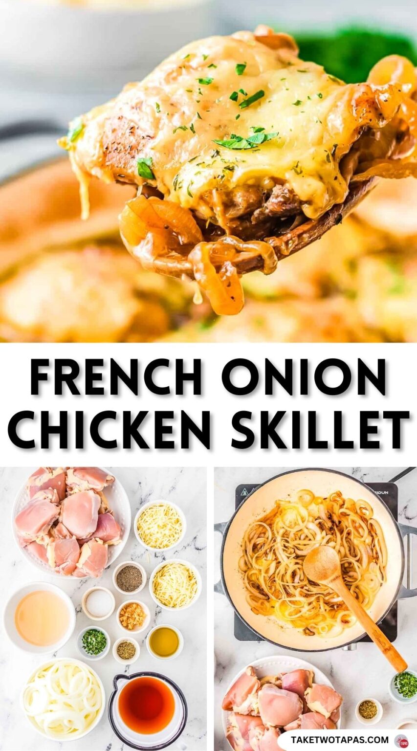 French Onion Chicken Skillet - Take Two Tapas